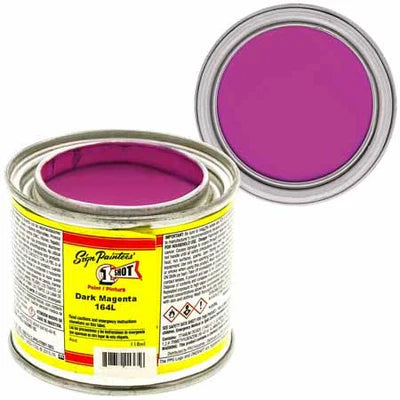 1 Shot Lettering Enamel Dark Magenta 164L – Kolor Koalition